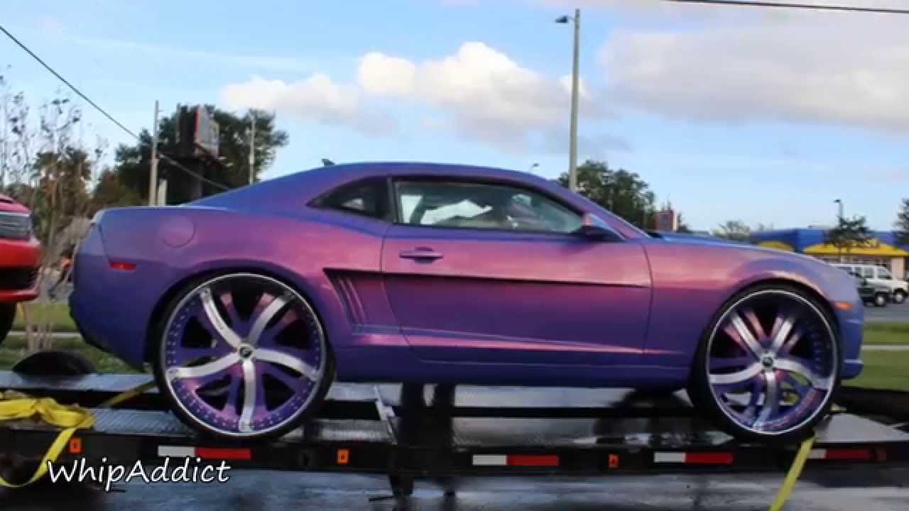 WhipAddict: Camaro on Starr Wheel 34s and Widebody Camaro tuckin ...