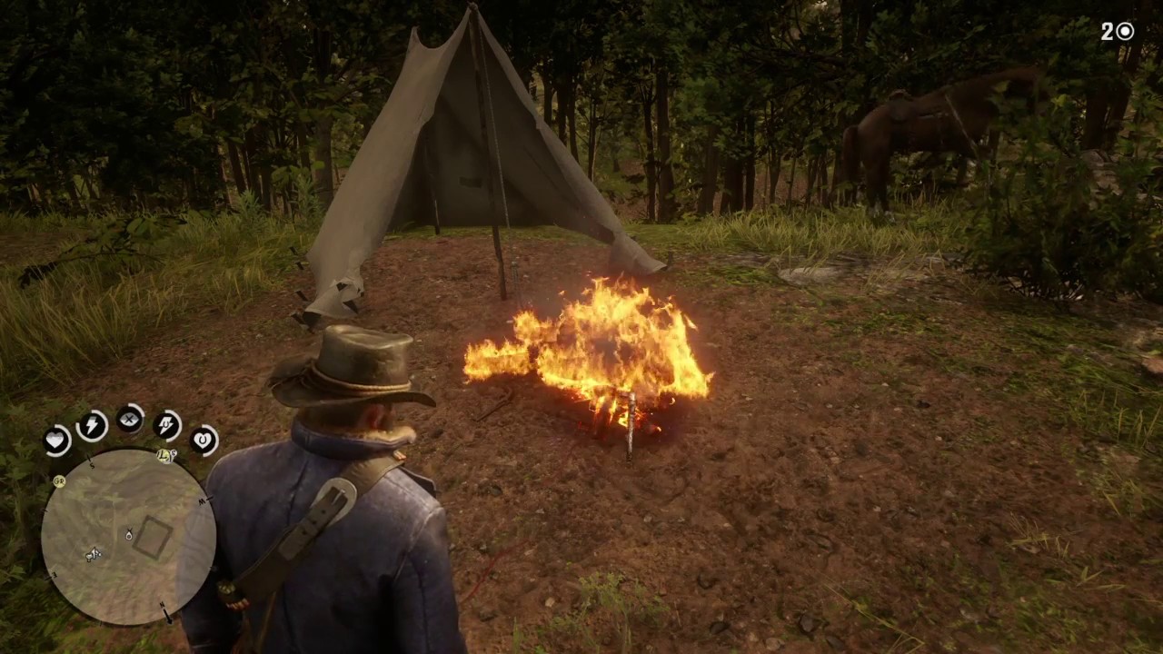 Red Dead Redemption 2 Killing And Burning Compson - YouTube