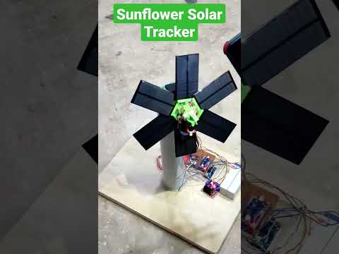 How To Make A Solar Power Flower