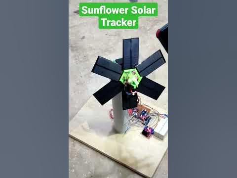 Sunflower Solar Tracker system #solar #solartracker #arduino #diyprojects #electronic - YouTube