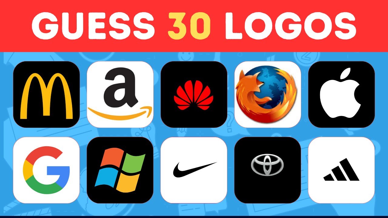 Ultimate Logo Challenge: Guess 30 Logos in 5 Seconds | 30 Famous Logos ...