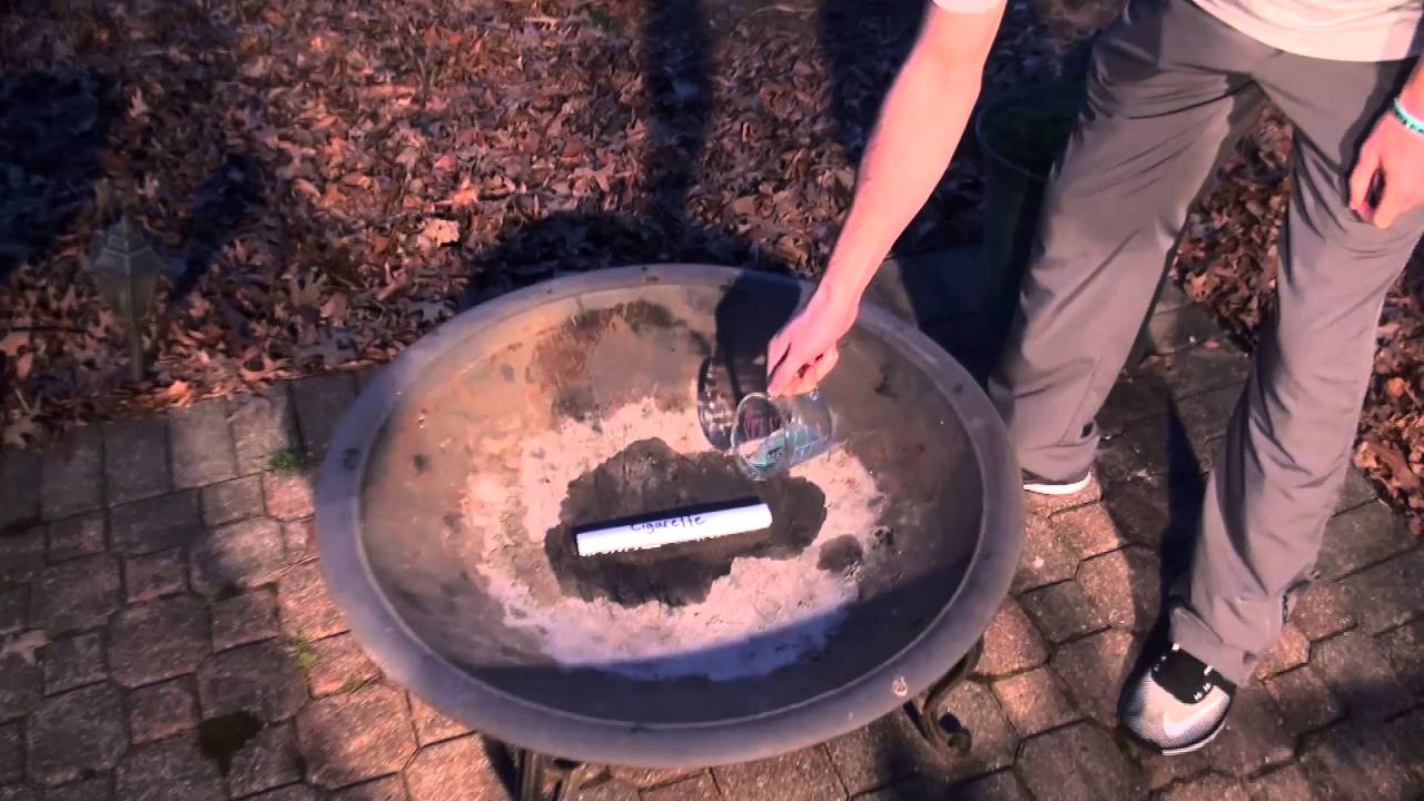 Homemade Cigarettes. Stamp Out Smoking project. - YouTube