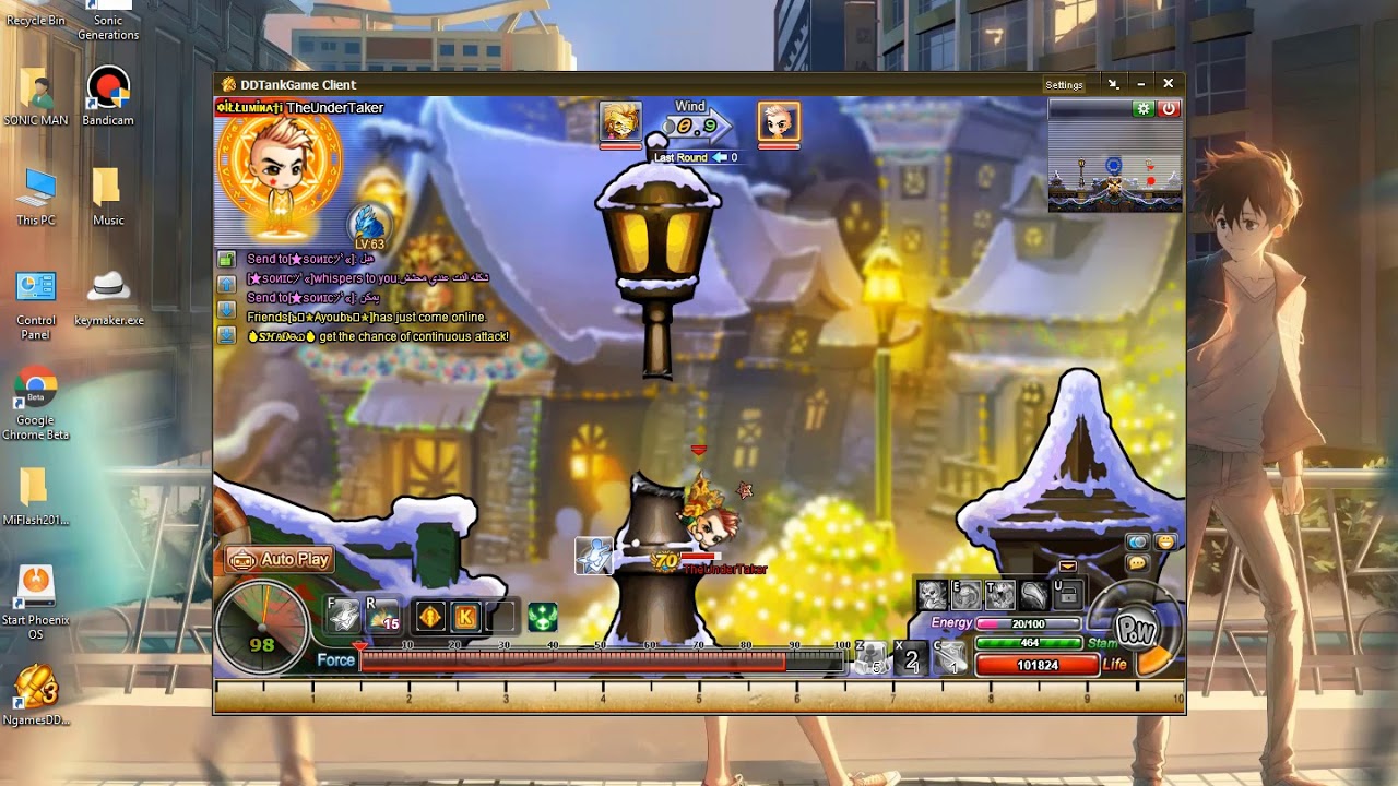 SHADOW VS UNDERTAKER DDTANK321 - YouTube