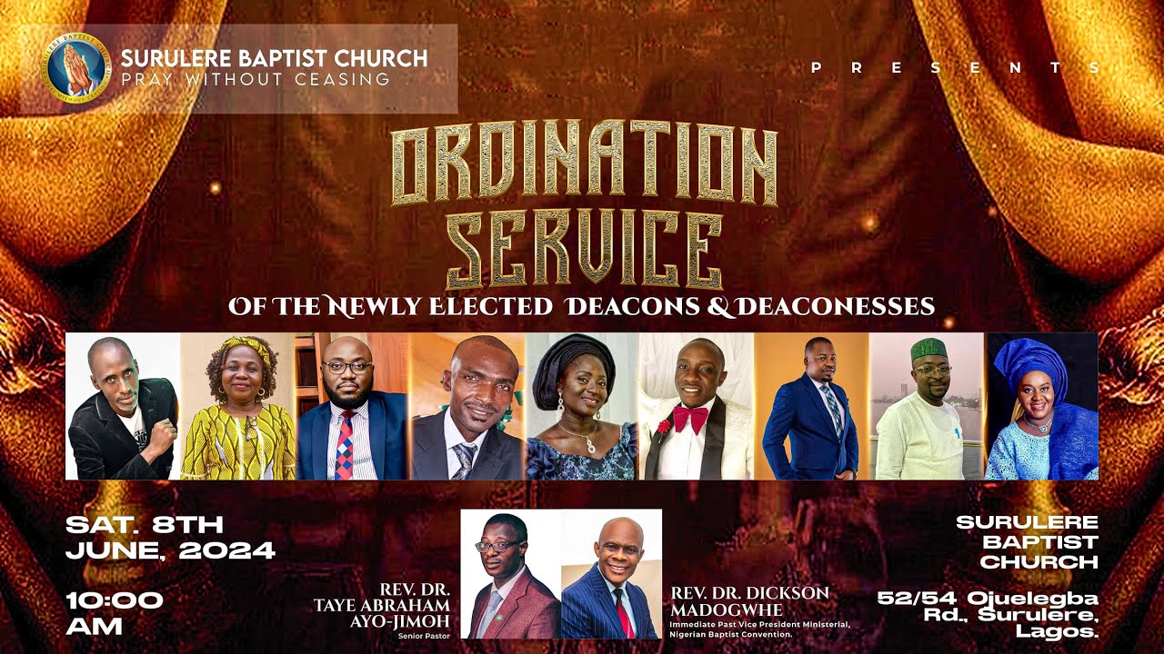 ORDINATION SERVICE _ New Deacons & Deaconesses - YouTube