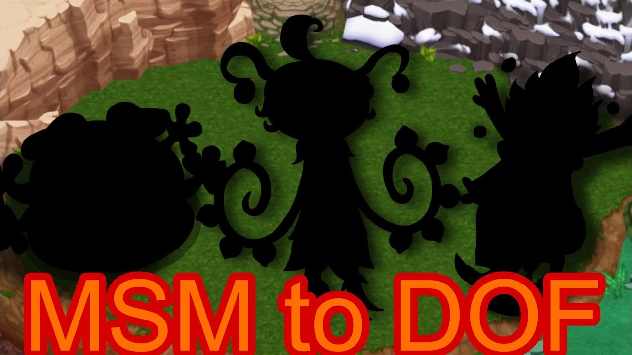 I made MSM MONSTERS into DAWN OF FIRE! (New & Old Monsters) - YouTube