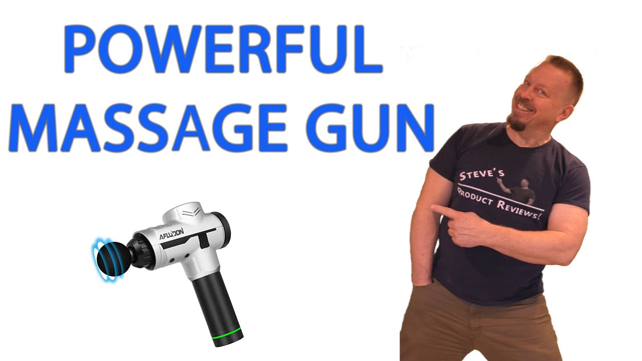 Massage Gun Helps Heal The Body - YouTube