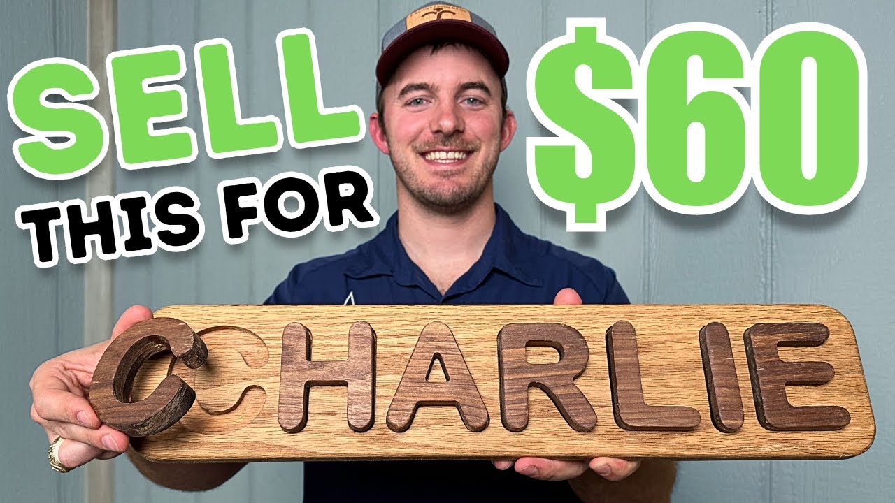 Make Money With This CNC Project! - Get The Files Now - YouTube