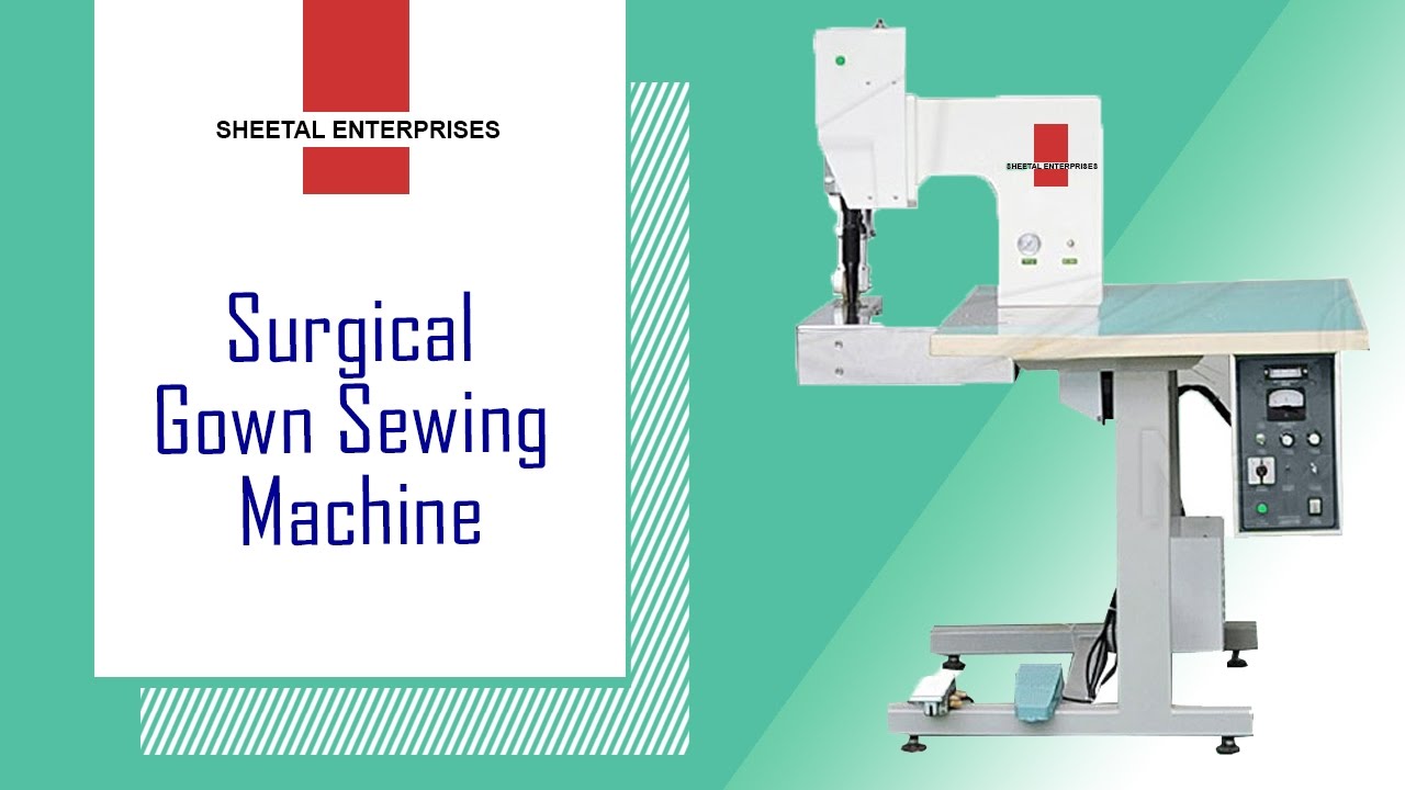 Surgical Gown Sewing machine - YouTube