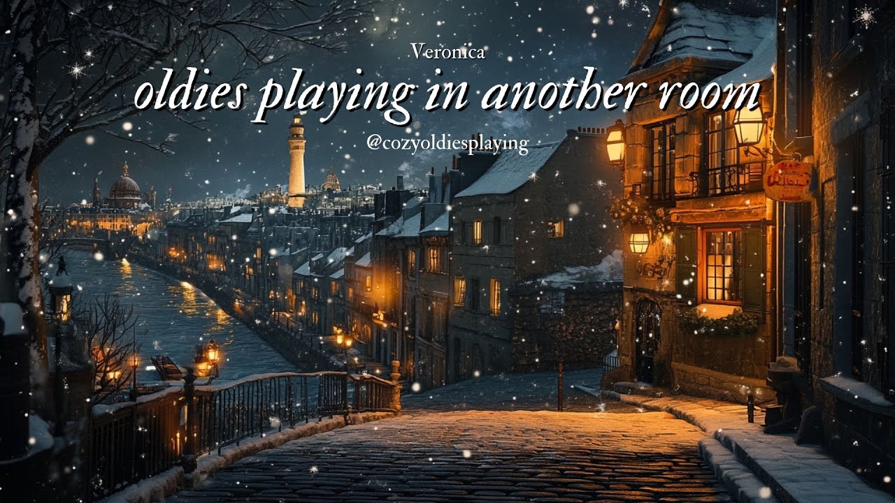 walking on a winter night in 1920s Paris, reminiscing with oldies playing in another room - YouTube