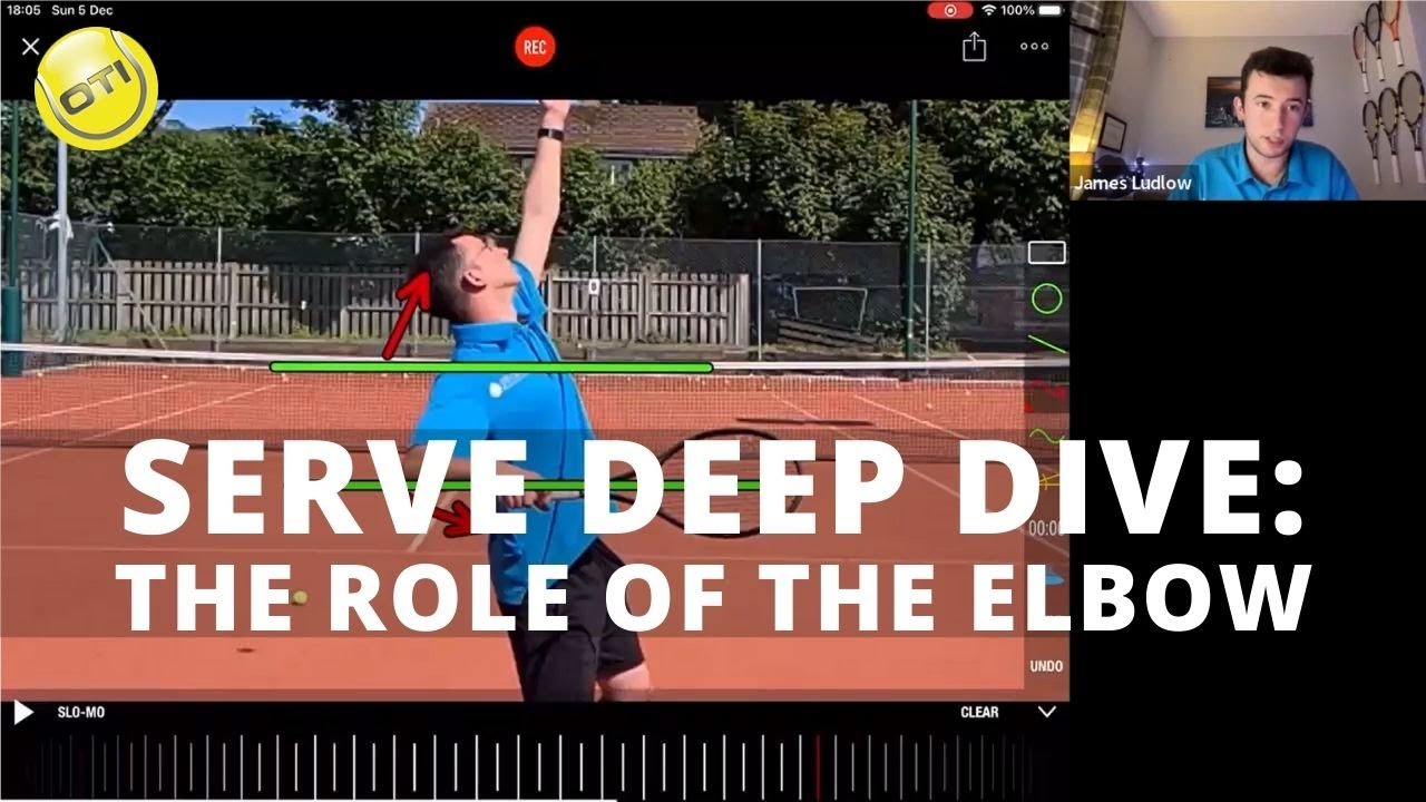 Deep Dive Serve Class On The Role Of The Elbow - YouTube