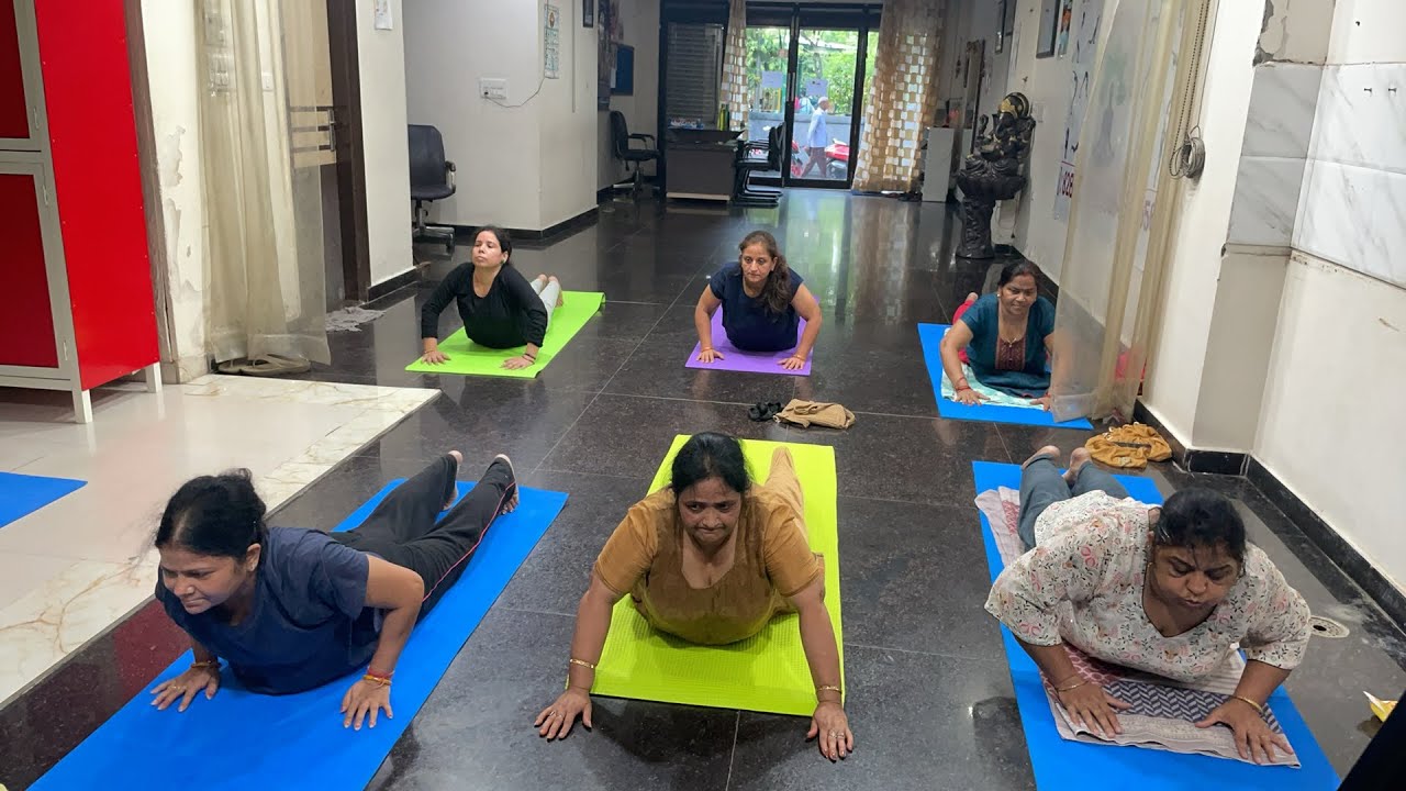 Shree Aadinath yoga Sansthan is live # yoga classes # whole body weight management - YouTube