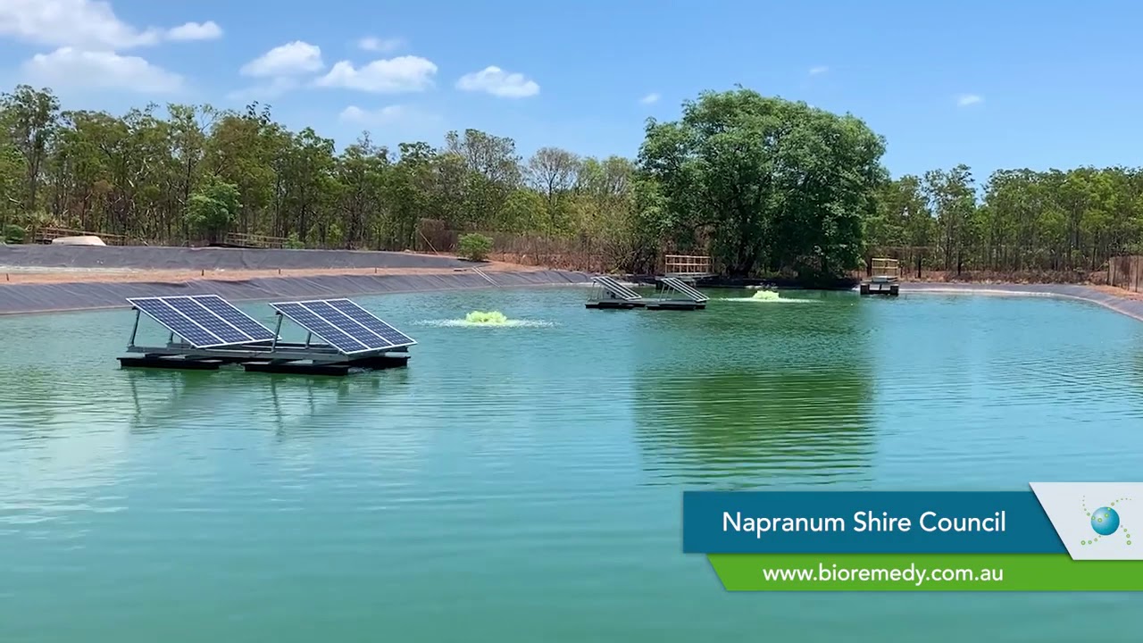 Bioremedy Solar Power Aeration system - YouTube