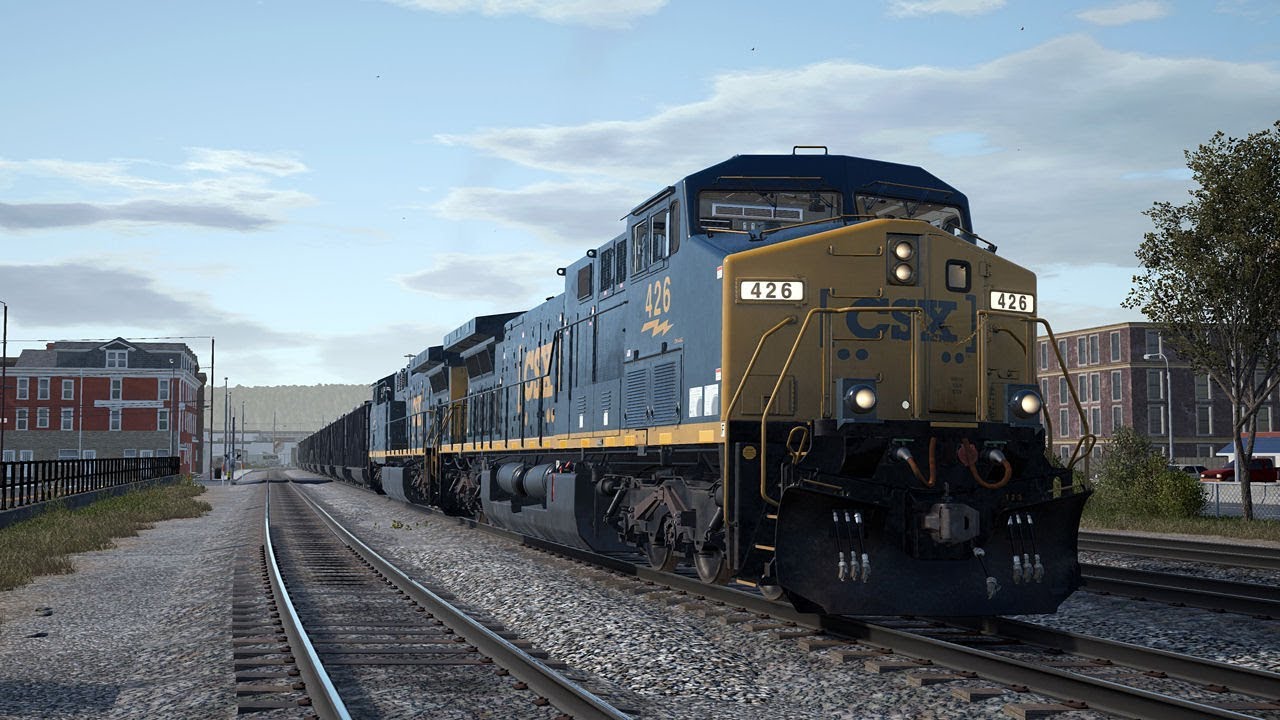 Train Sim World PS4 : CSX Heavy Haul in New York - YouTube