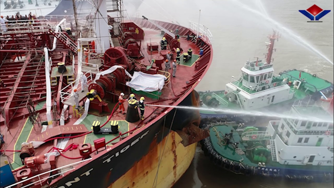 IMC-YY SHIPYARD FIRE DRILL 2020 - YouTube