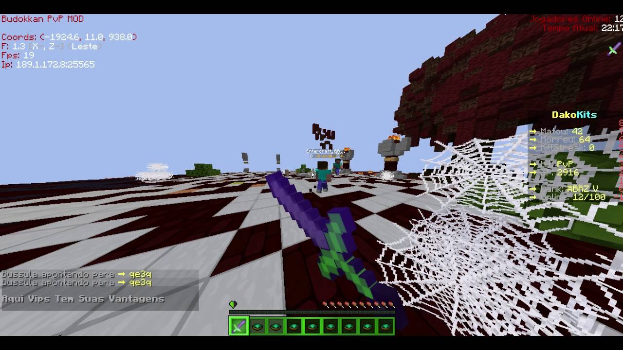 divulgação de server kit pvp 1 7 2 #2 - YouTube