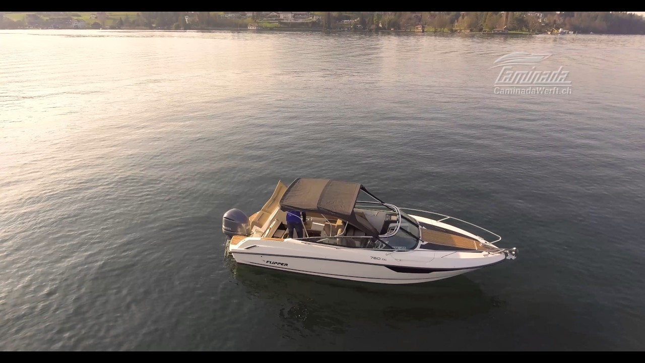 Flipper 760 DC - Verdeck Auf & Abbau - YouTube