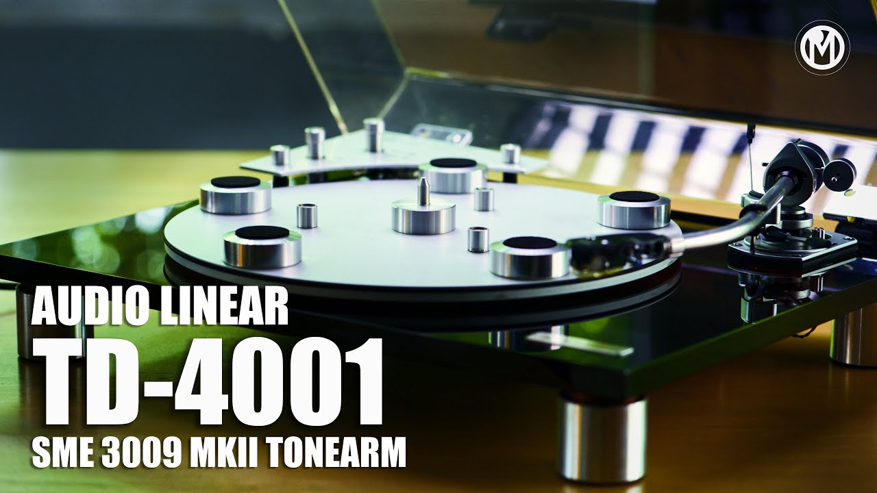 Audio Linear TD 4001 and SME 3009 MKII 1970's turntable!! / Sigma fp - YouTube