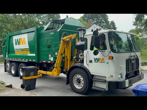 WM’s Brand New Garbage Truck VS Arlington Trash