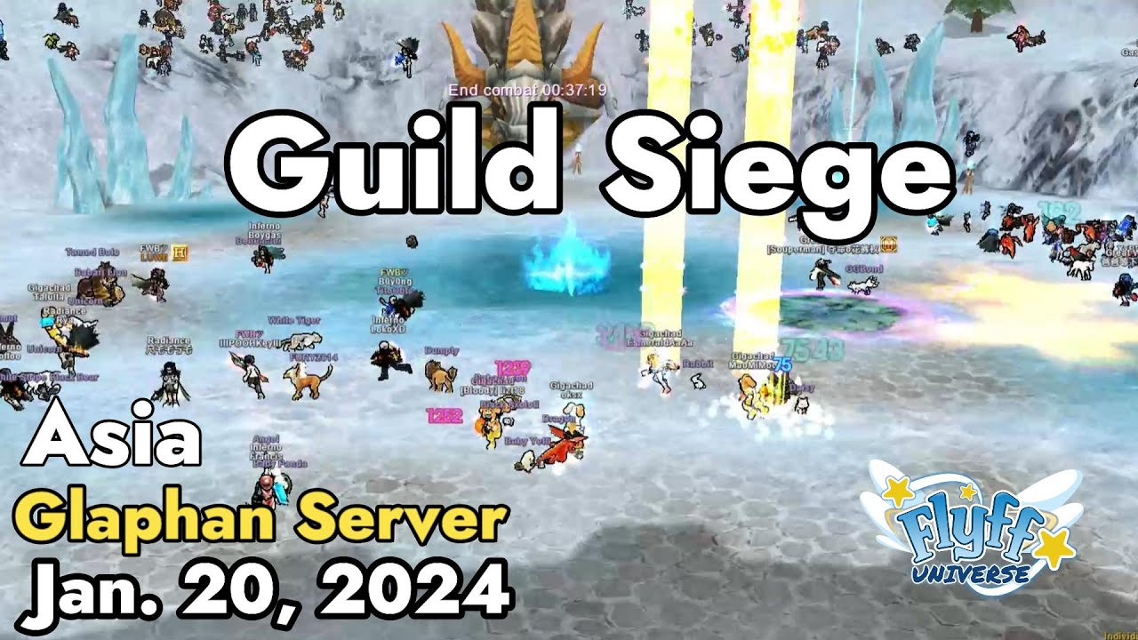 Guild Siege (Glaphan Server) January 20, 2023 | Flyff Universe - YouTube