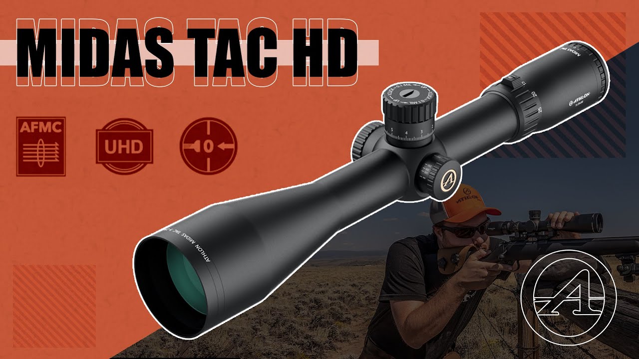 Midas TAC HD Riflescope | Athlon Optics - YouTube
