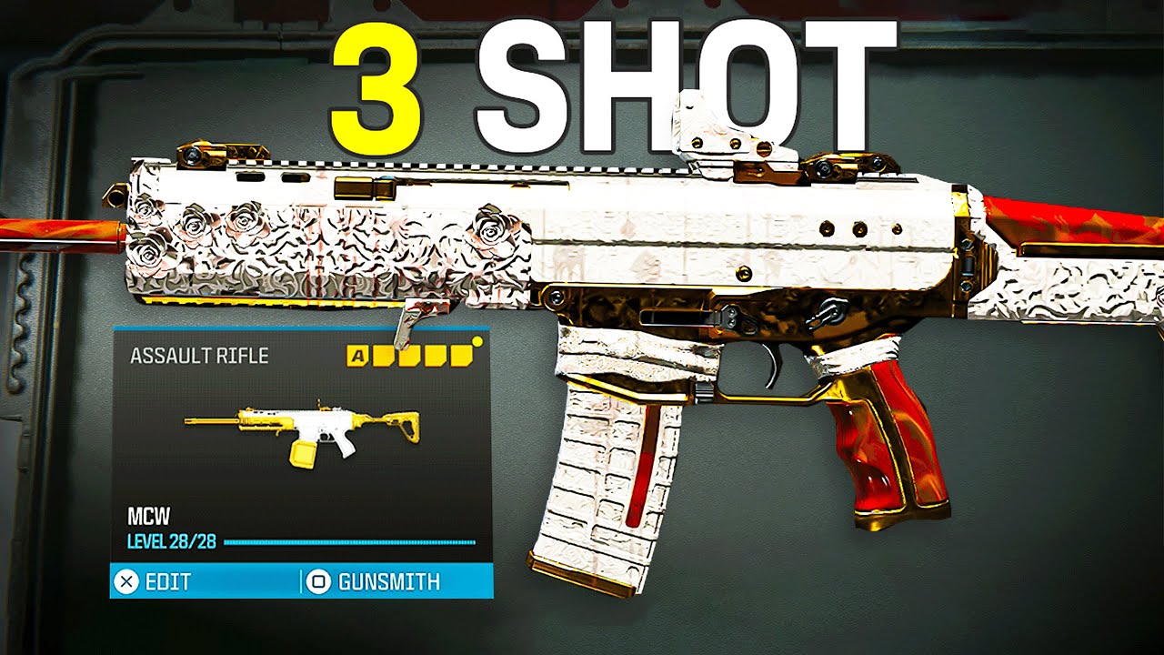 new *3 SHOT* MCW Class is INSANE in MW3 after UPDATE! (Best "MCW" Class ...