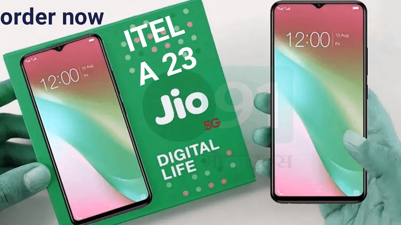 ₹2999 New Jio 5g mobile | Jio 4g smart phone 2023 | itel 4g smart phone ...