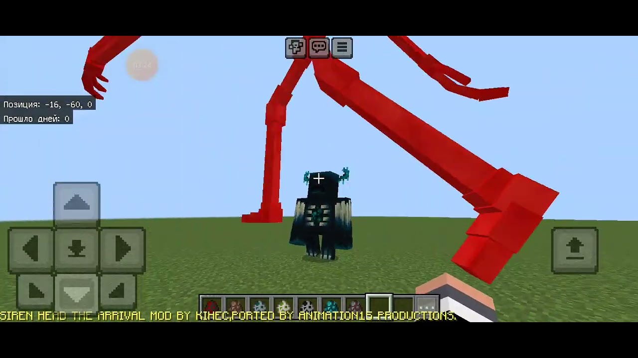 Siren Head The Arrival | Minecraft mod review, Addon by @kihec007 link ...