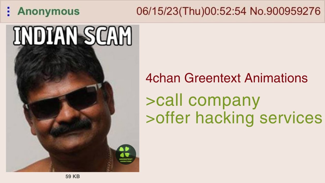 Anon scams a company | 4chan Greentext Animations - YouTube