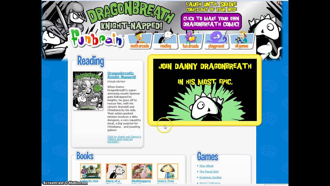 funbrain com - YouTube