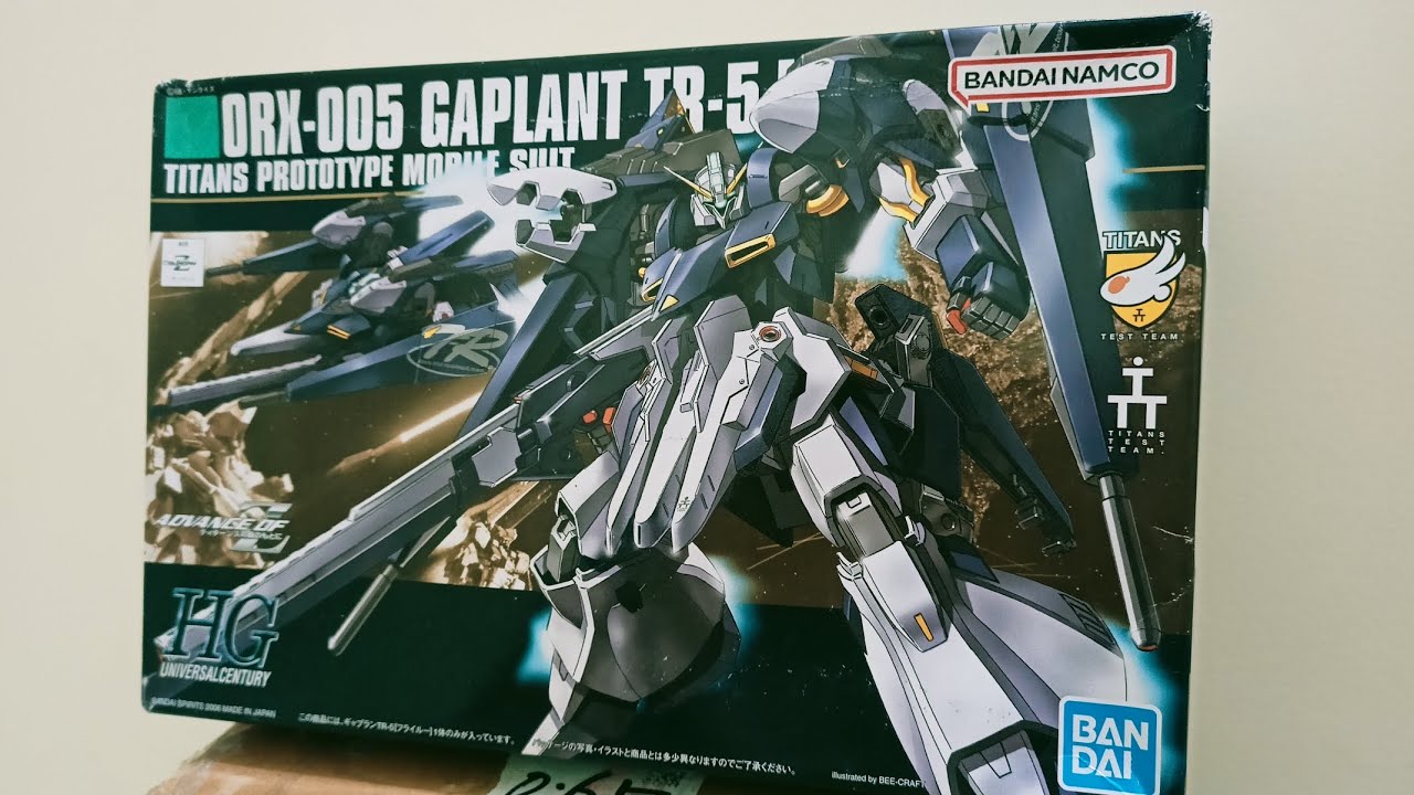 [TIẾNG VIỆT] UNBOXING: HG UC 1/144 ORX-005 GAPLANT TR-5 (Hrairoo) - YouTube