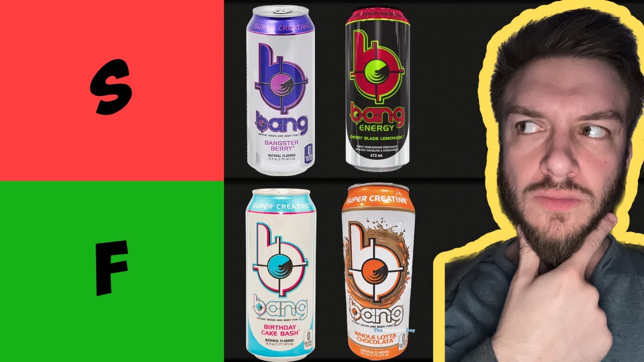 Bang Energy Drink Flavor Tier List - YouTube