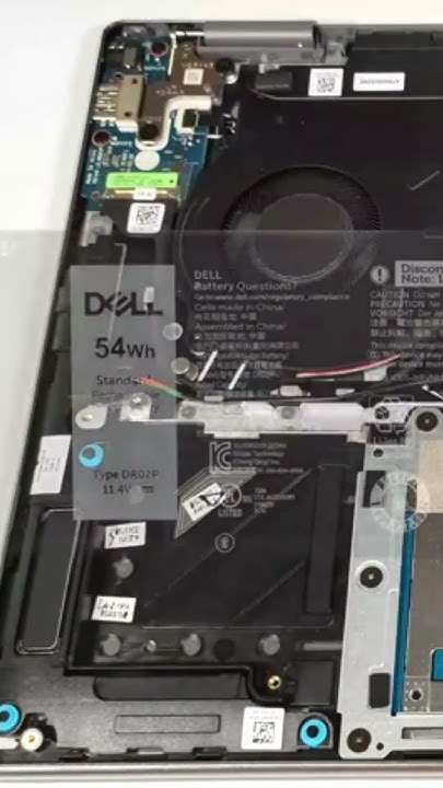 Dell Latitude 7455 Baterai #disassemble - YouTube