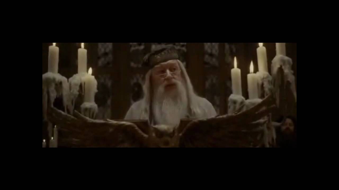 Dumbledore's Rousing Speech - YouTube