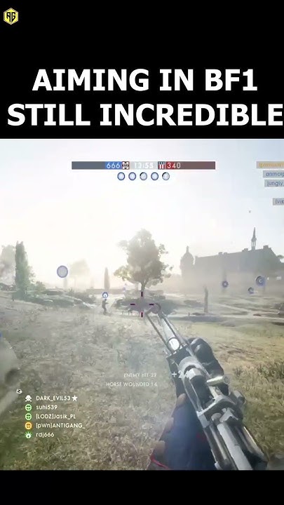 Battlefield 1 AIMING IN BF1 STILL INCREDIBLE #battlefield1 #ps4 #bf1 #gaming #shorts - YouTube