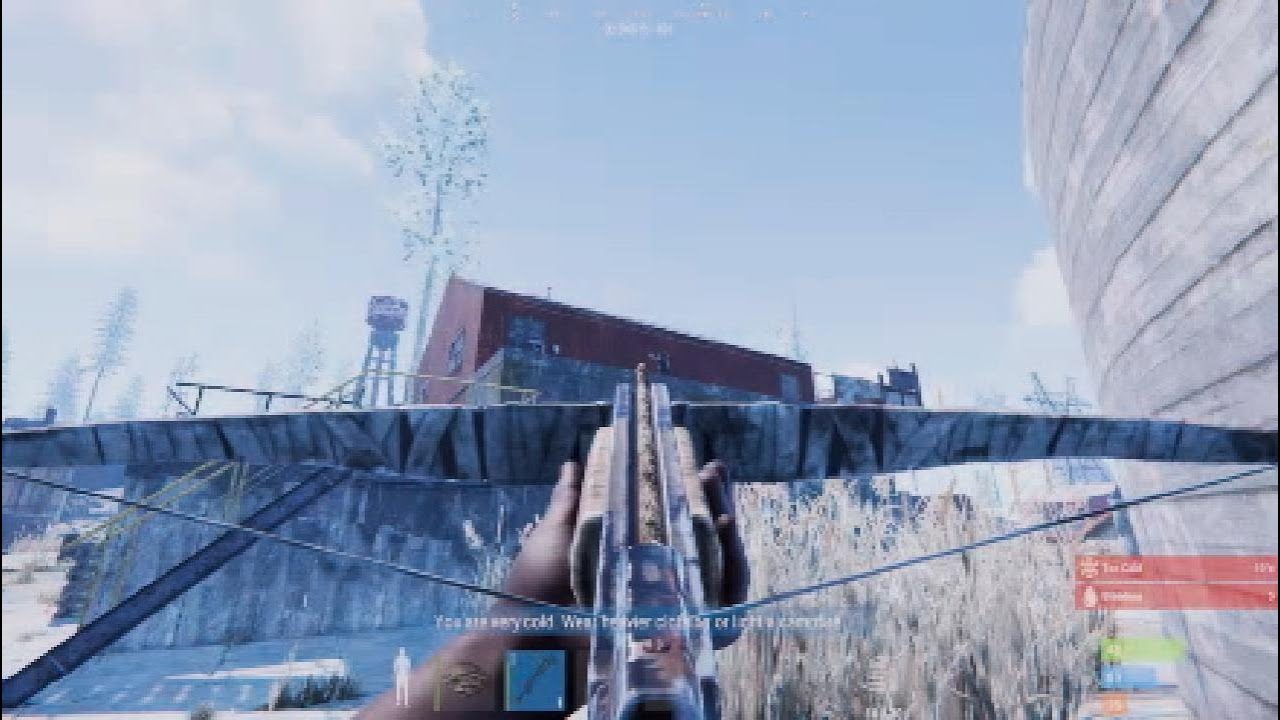 Solo Crossbow to Tommy on Wipe Day - Rust Console - YouTube