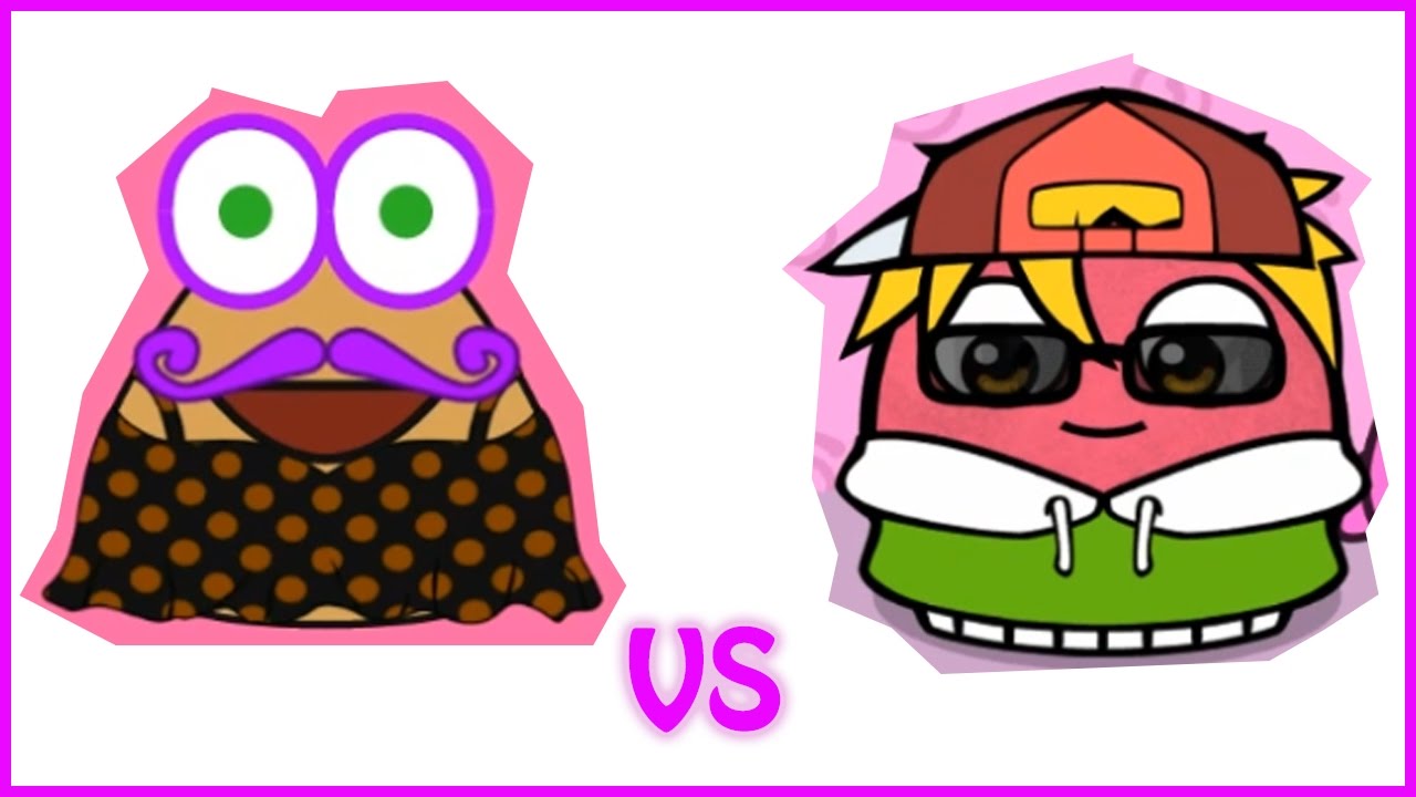 🍬 ️ 😁 Pou VS My Boo - Green Eyes, Green Outfit - YouTube