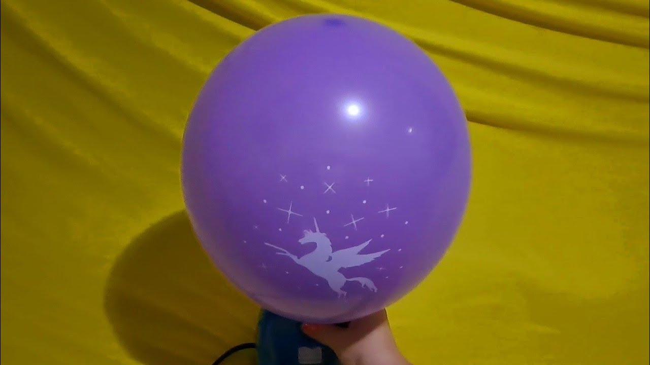 INFLATING AND DEFLATING FUN UNICORN BALLOONS!!! - YouTube