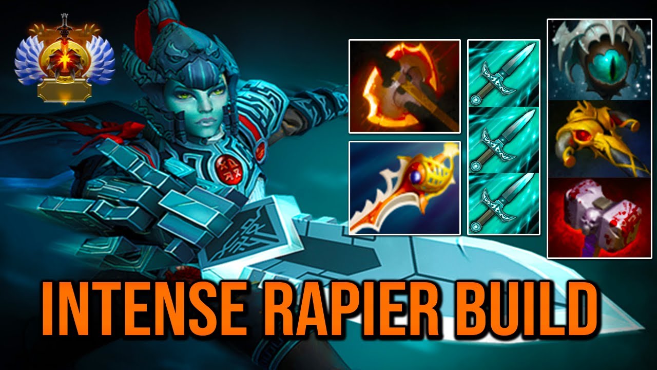 [ Phantom Assassin ] INTENSE RAPIER BUILD - OVERPOWER CARRY - CRAZY ...
