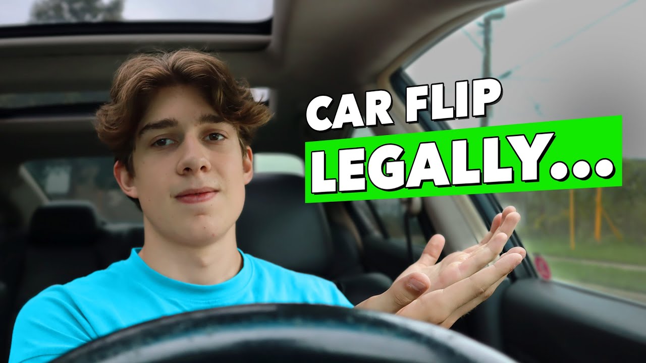 How to Flip Cars LEGALLY - YouTube