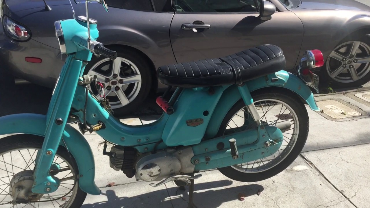 1970 Suzuki F50 - YouTube