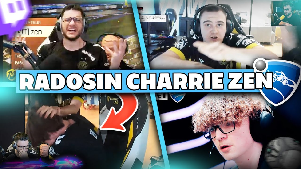 RADOSIN CHARRIE ZEN DEVANT LA PROD RLCS - Best of Rocket League FR #403 ...