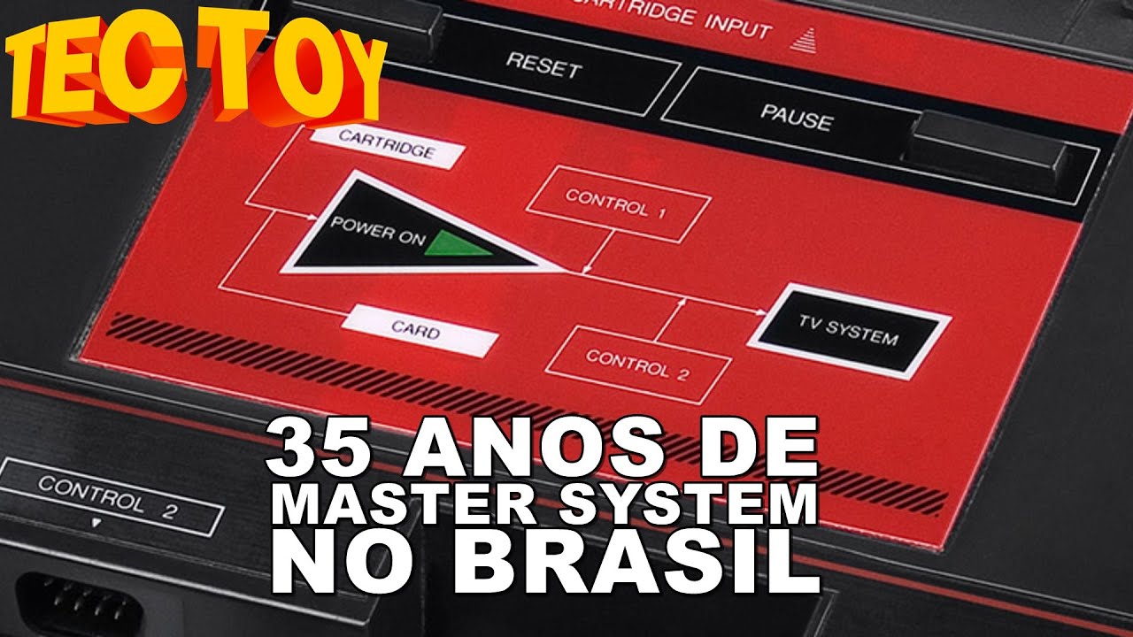 ANIVERSÁRIO DE 35 ANOS DE MASTER SYSTEM NO BRASIL | COMO FOI O ...