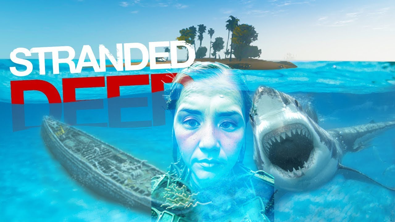 GIGANTIC CRAB TOOK ME OUT! #Strandeddeep #gameplay #letsplay #sharks # - YouTube