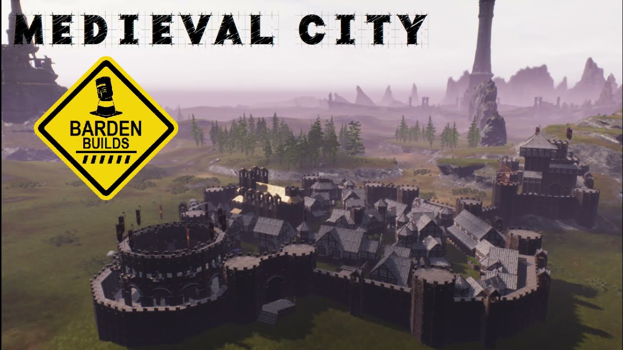 Conan Exiles: Medieval City (Tutorial/ No Mods) - YouTube