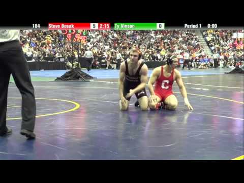 Steve Bosak Maj Ty Vinson (Oregon St) 12-0 - YouTube