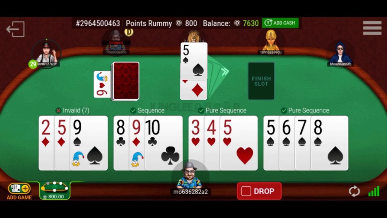 Rummycircle game live show - YouTube