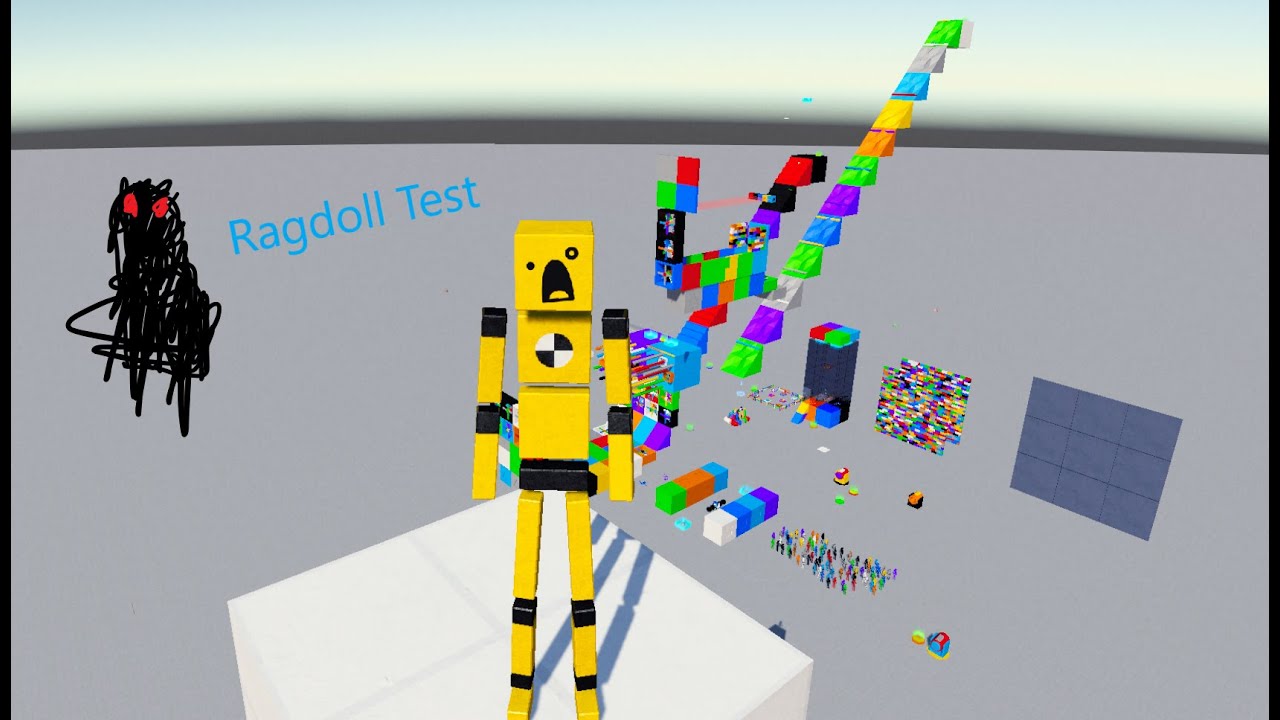 Fun with Ragdolls THE ULTIMATE TEST game!!!!!!!!!! 1000 - YouTube