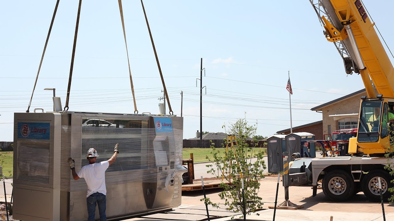 24 Hour Library Installation - YouTube