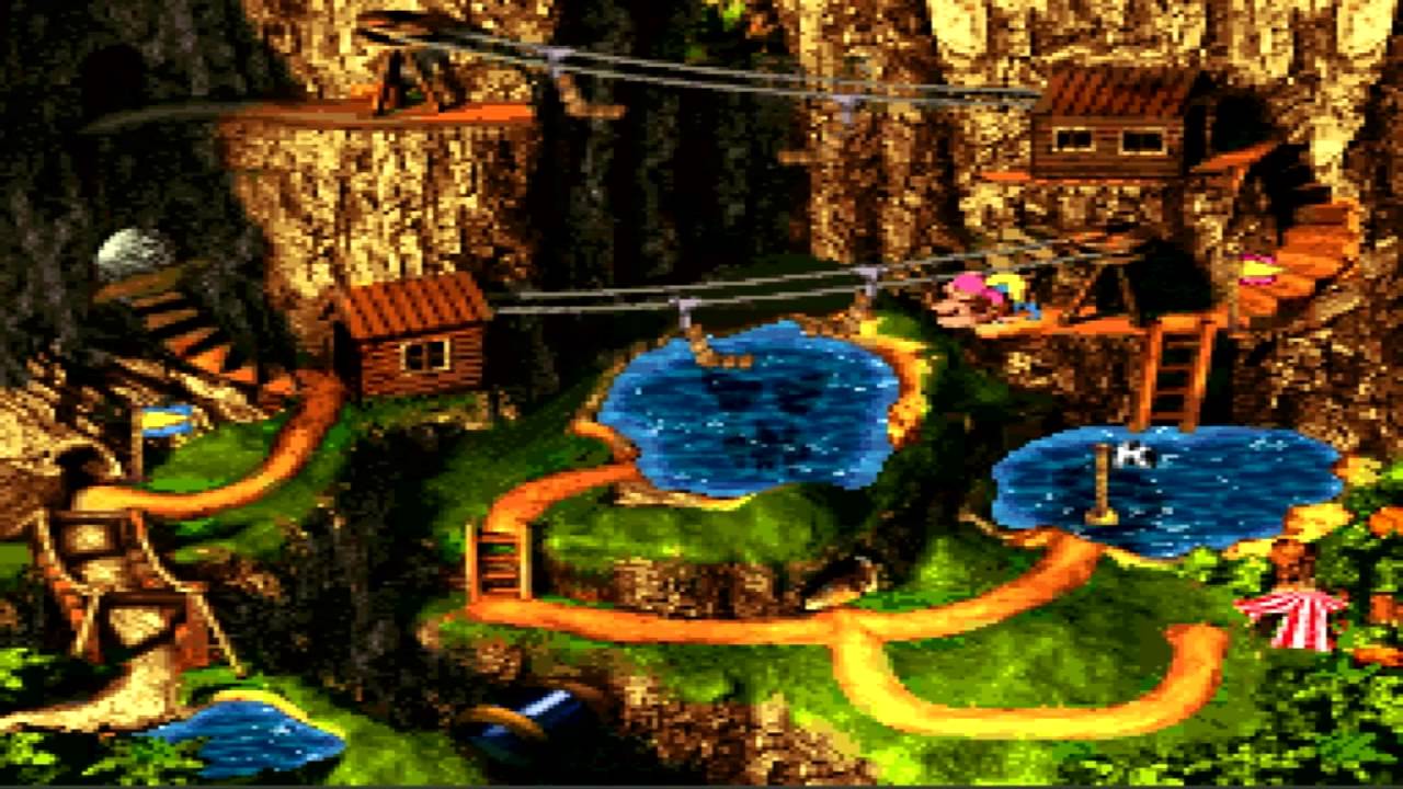 Donkey Kong Country 3 (SNES) Banana Bird #7 Clifftop Cache - YouTube
