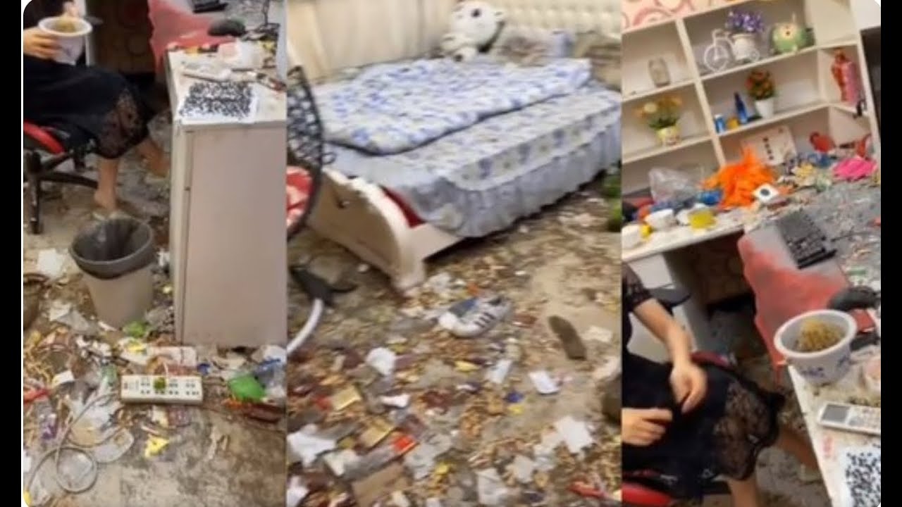 Internet Celebrity's Disgusting Room Revealed – Floor Covered in Filth ...